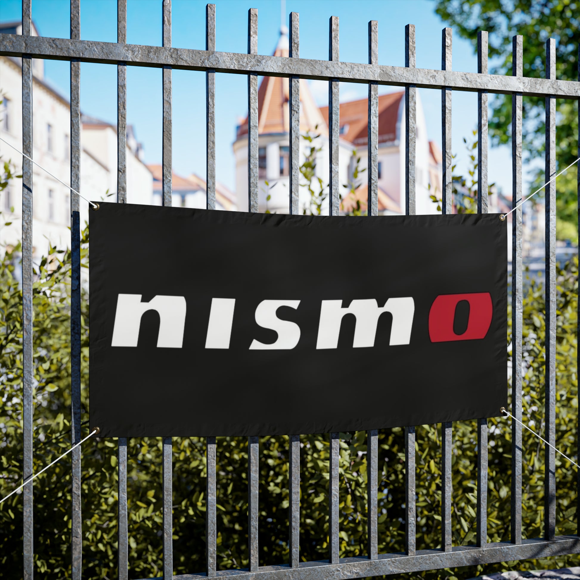 Vintage Nismo Logo Racetrack Banner, JDM Garage Banner, Nismo Garage V ...